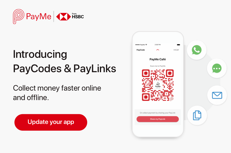 Introducing PayCodes and PayLinks! Collect money faster online and offline